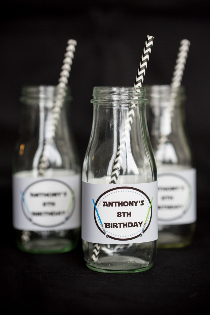 Star Wars Party Drink Labels - Printable Studio