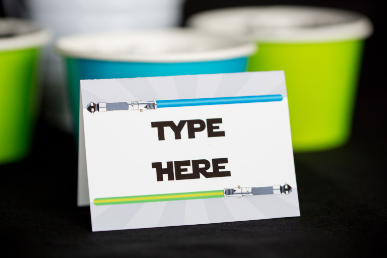 Star Wars Food Labels - Printable Studio