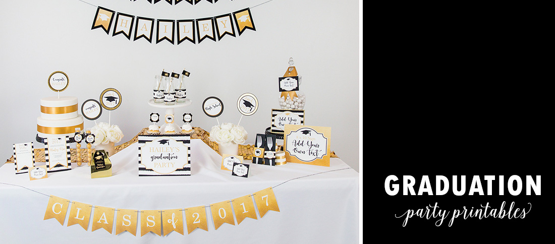 Printable Studio by 505 Design, Inc — Printable Party Decorations and More!
